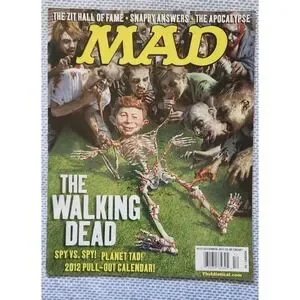 Art | Mad Magazine 512 December 211 The Walking Dead | Poshmark